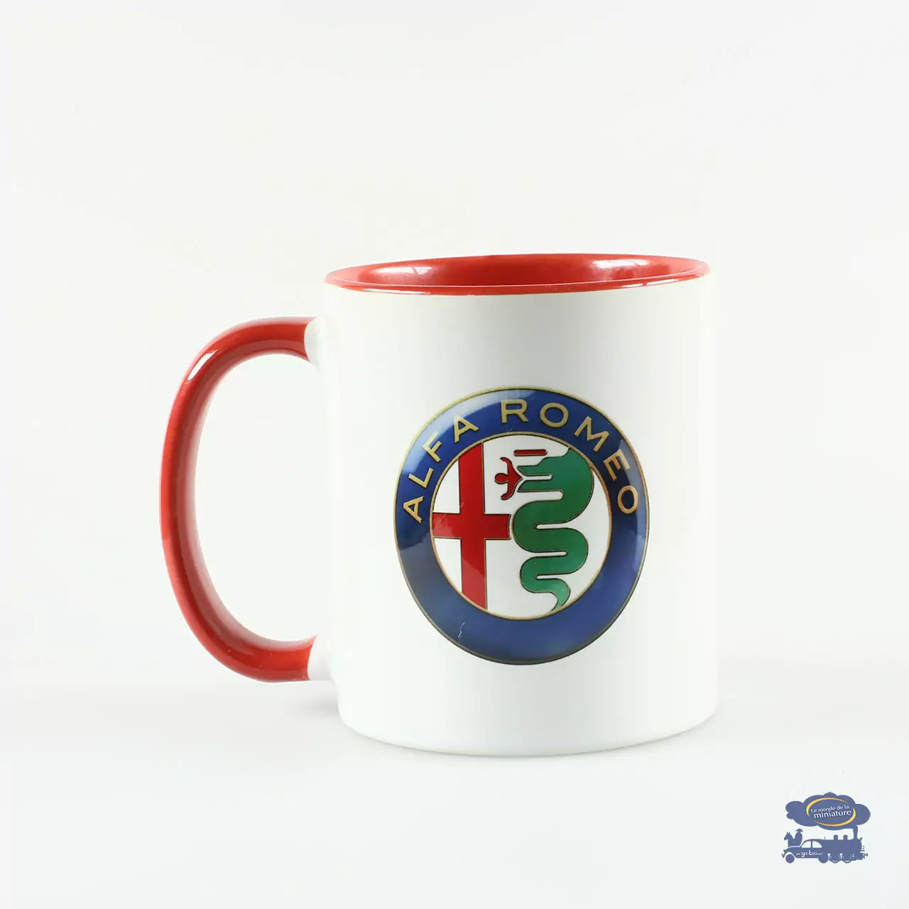 Alfa Romeo Stradale, Mug Blanc / Rouge - AKILON