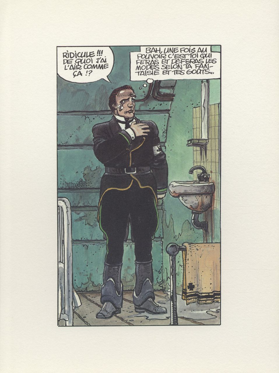 Bilal, La Trilogie Nikopol, Affiche offset, Uniforme - AKILON