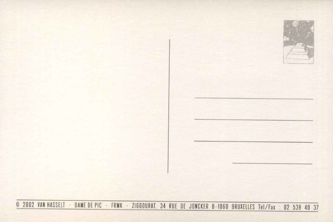 Carte Postale BD : Thierry Van Hasselt : Brutalis - modèle 5 - AKILON