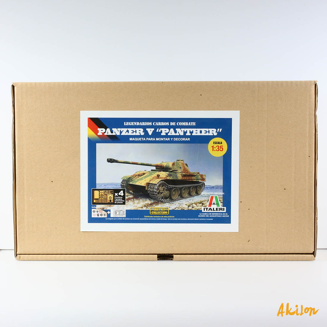 Char, Panzer V "Panthère", Maquette à construire Italeri, Véhicule ...