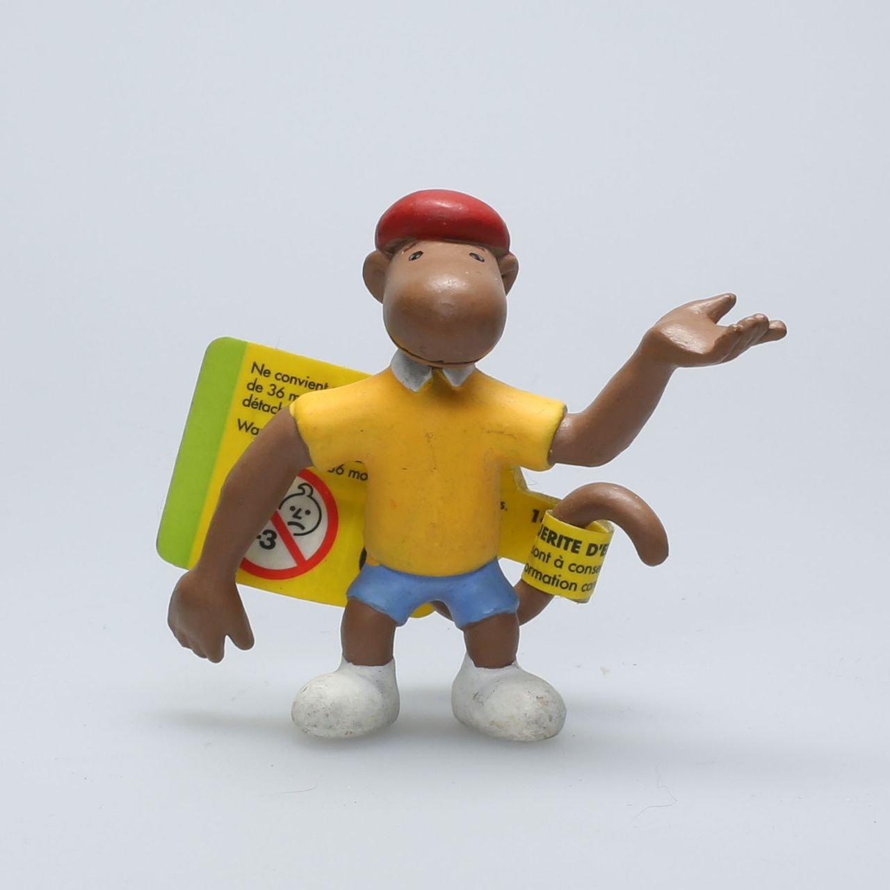 De Brunhoff, Babar, Figurine en pvc, Zéphir le singe - AKILON