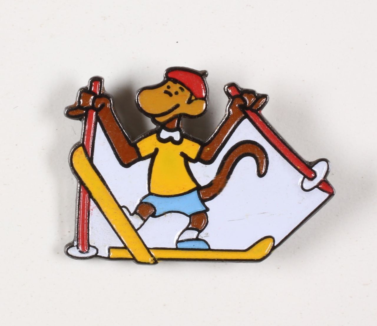 De Brunhoff, Babar, Pin's, Zéphyr en ski - AKILON