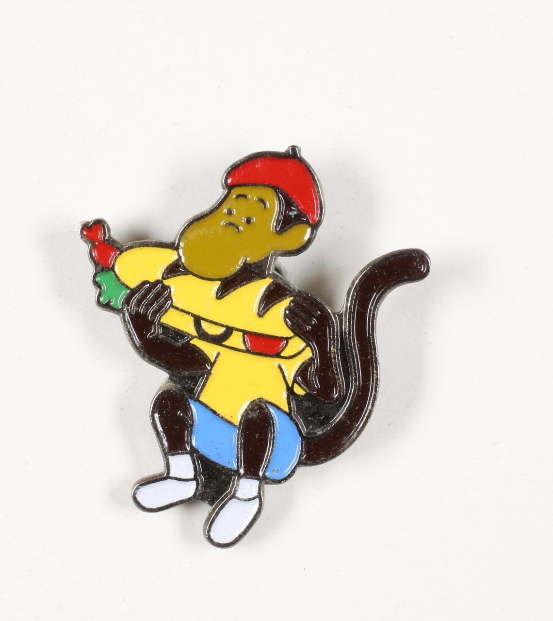 De Brunhoff, Babar, Pin's, Zéphyr mange un sandwich - AKILON