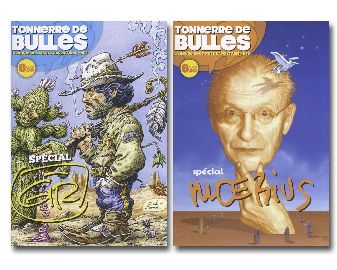 Gir, Moebius, Magazine Tonnerre de Bulles Hors Série N°5, Spécial Gir ...