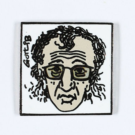 Gotlib, Pin's Corner, Auto portrait - AKILON