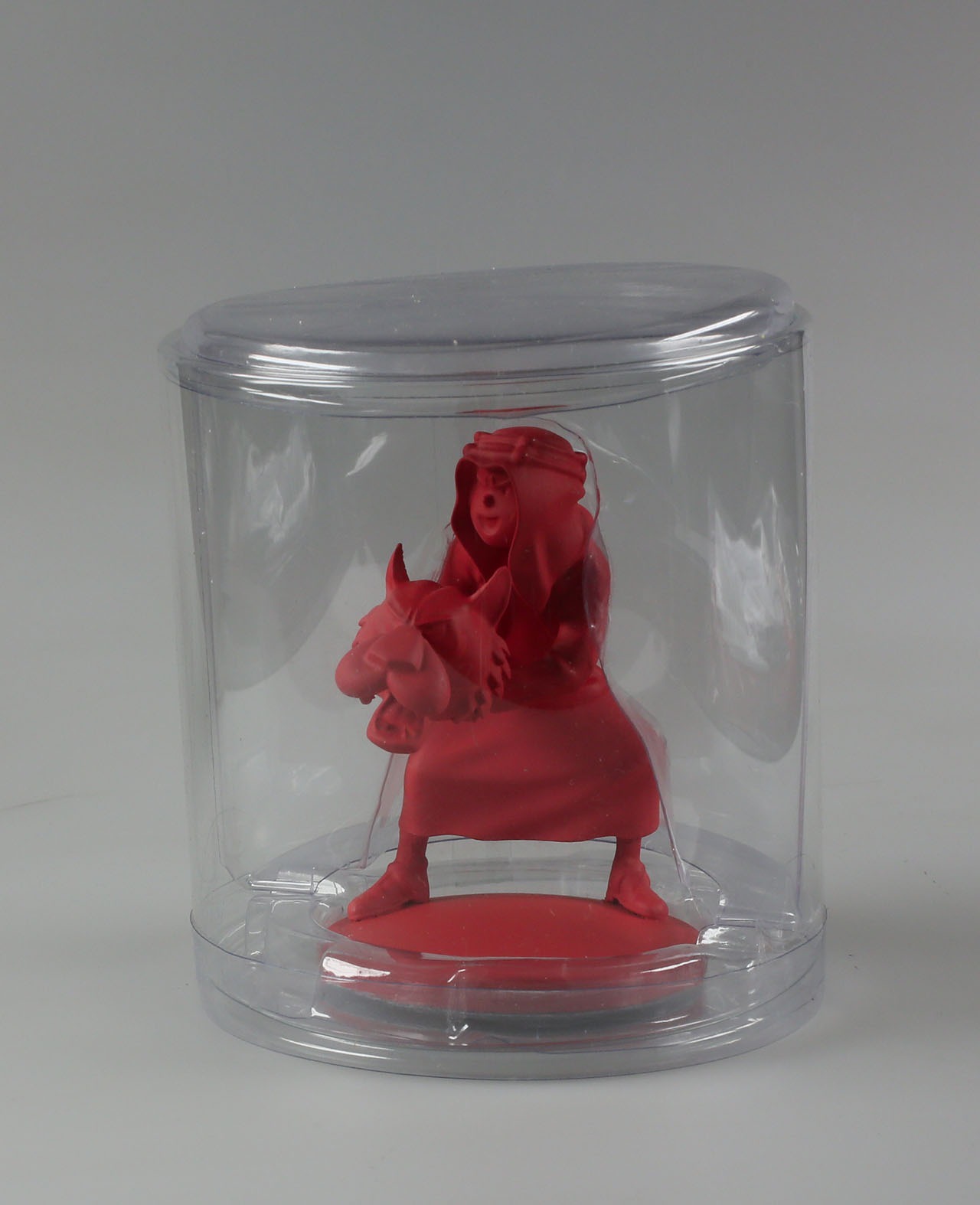 Tintin Figurine en résine Abdallah Monochrome H 9cm rouge mat - AKILON