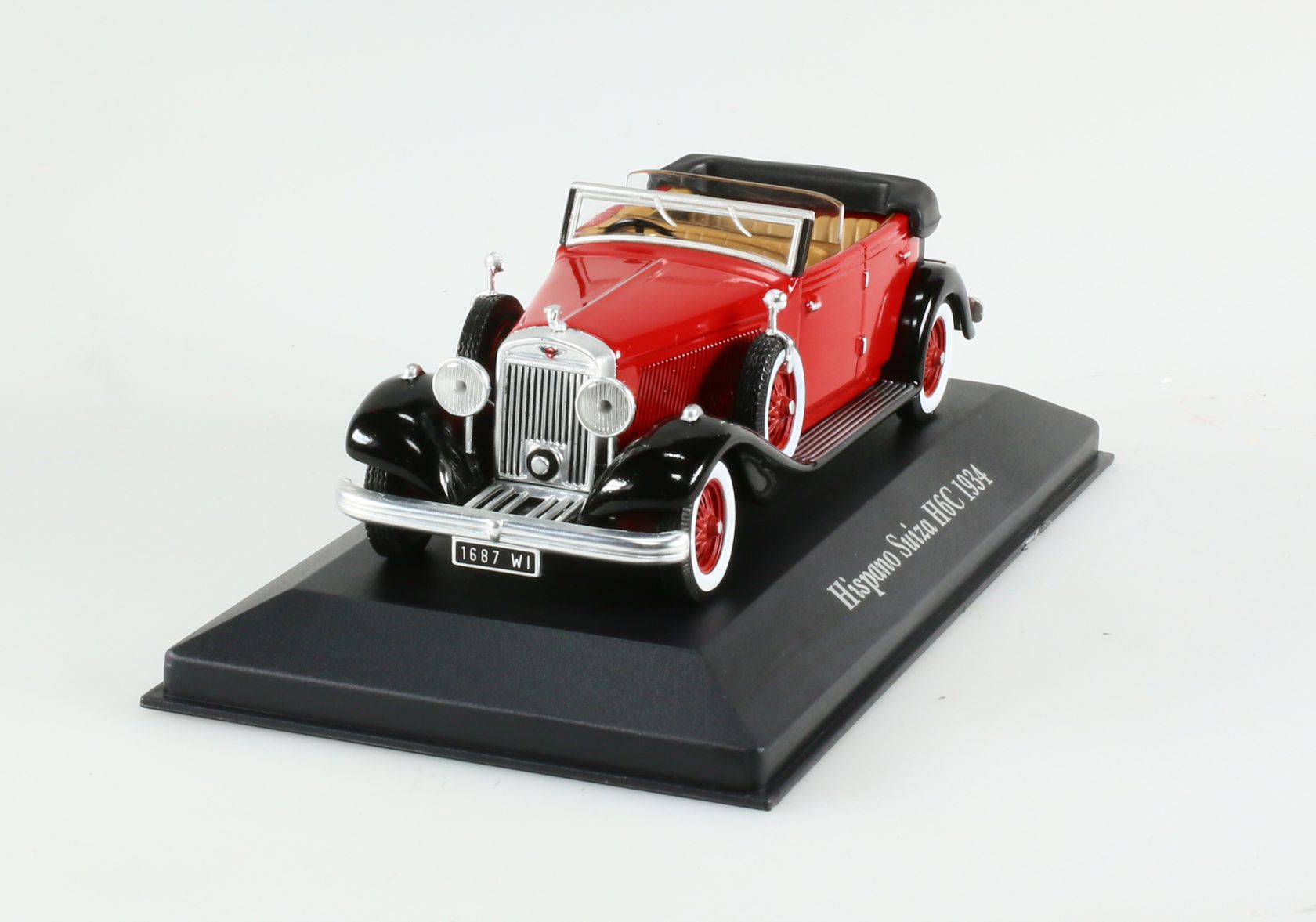 Hispano Suiza H6C, 1934, Voiture miniature 1/43 - AKILON