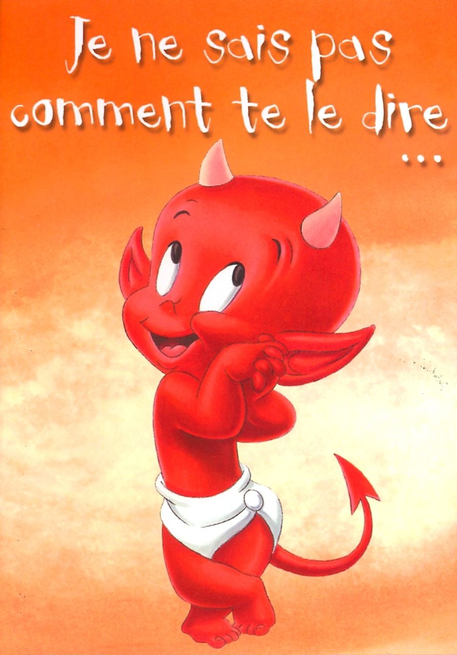 Hot Stuff, Carte double, Je ne sais pas comment te le dire...je pense tellement à toi! - AKILON