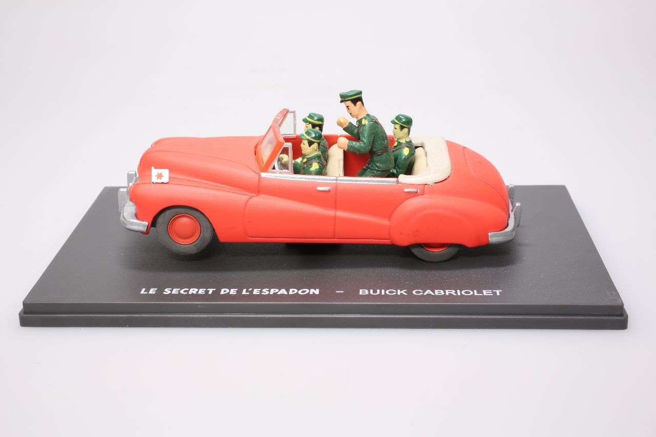 Jacobs, Blake et Mortimer, Le secret de l' Espadon, Buick cabriolet ...