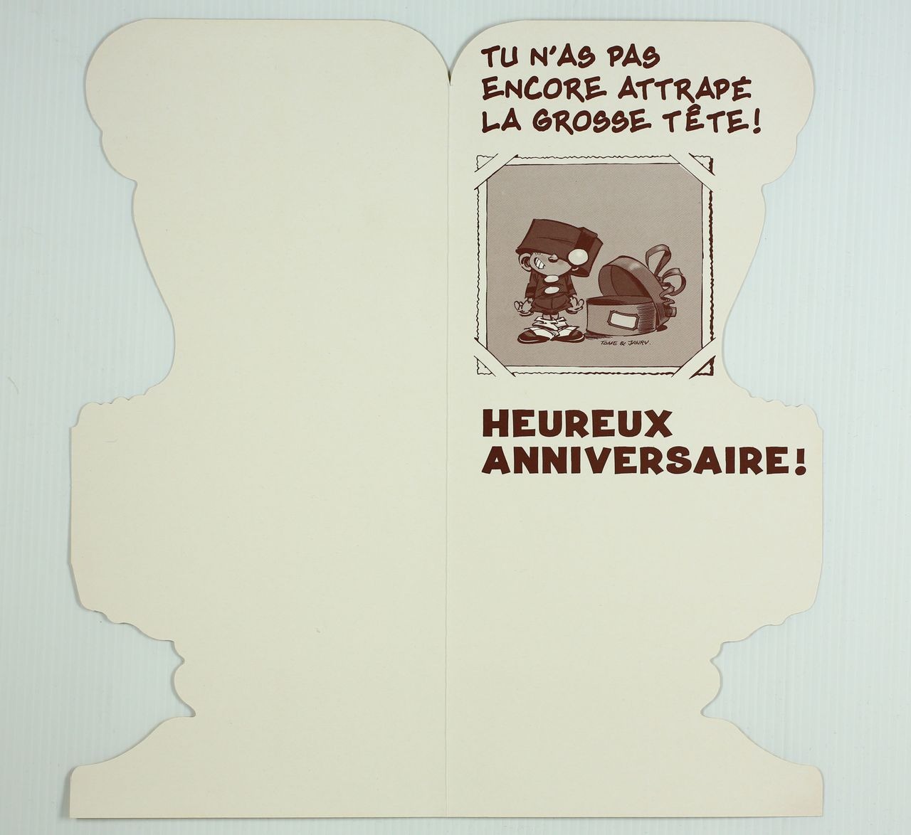 Le petit Spirou : Carte Postale : Rassure-toi, tu n'as pas changé... - AKILON