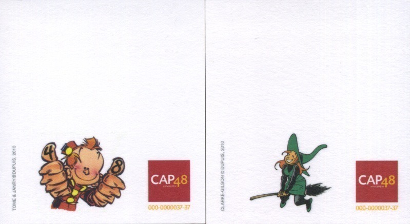 Le Petit Spirou et Mélusine, Post-it Cap48 - AKILON