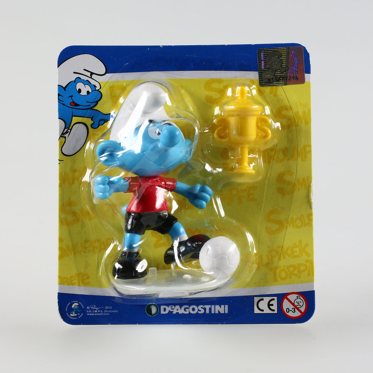 Les Schtroumpfs : Le footballeur (De Agostini Numéro 16) - AKILON