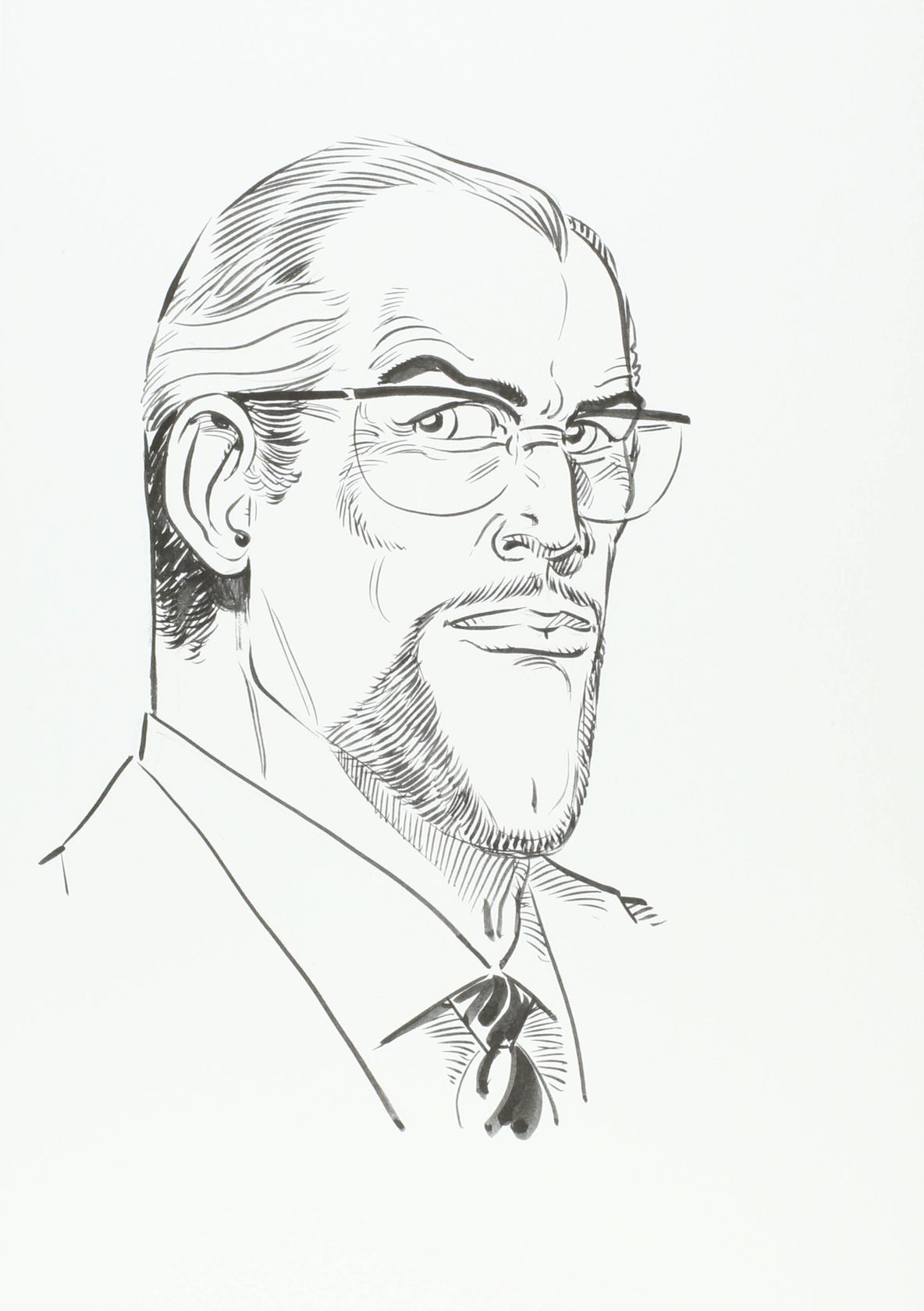 Luc Orient, Eddy Paape, Portfolio numéroté et signé, 3 Portraits de ...