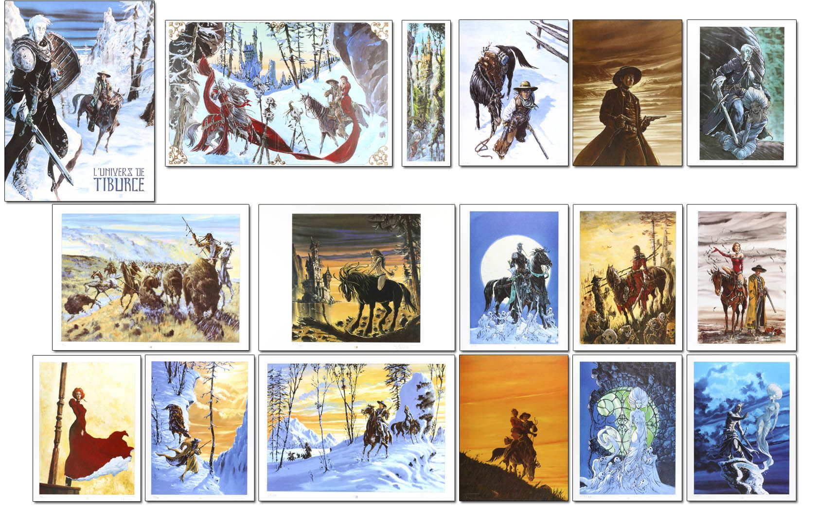 L'univers de Tiburce, Portfolio - AKILON