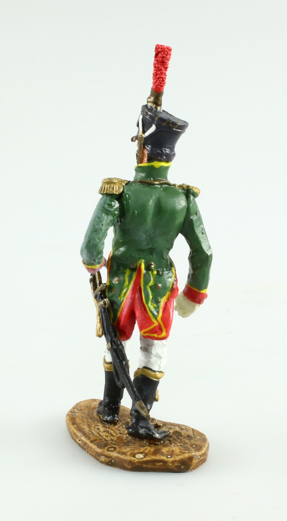 Napoléon, Figurine en métal, Lieutenant, Régiment de Flanqueurs ...