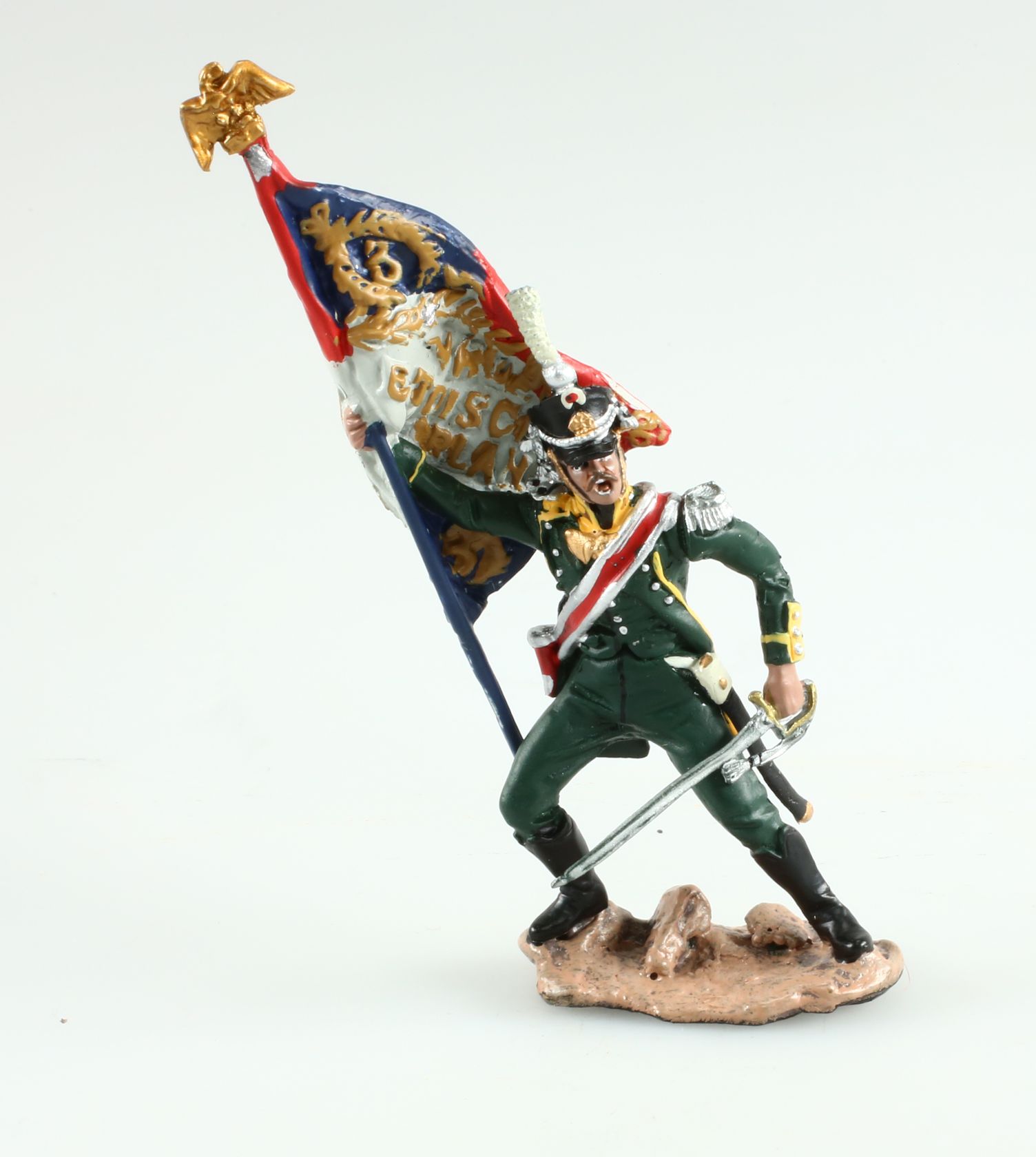 Napoléon, Figurine en métal, Porte-Aigle, 3e Régiment Étranger (Légion ...