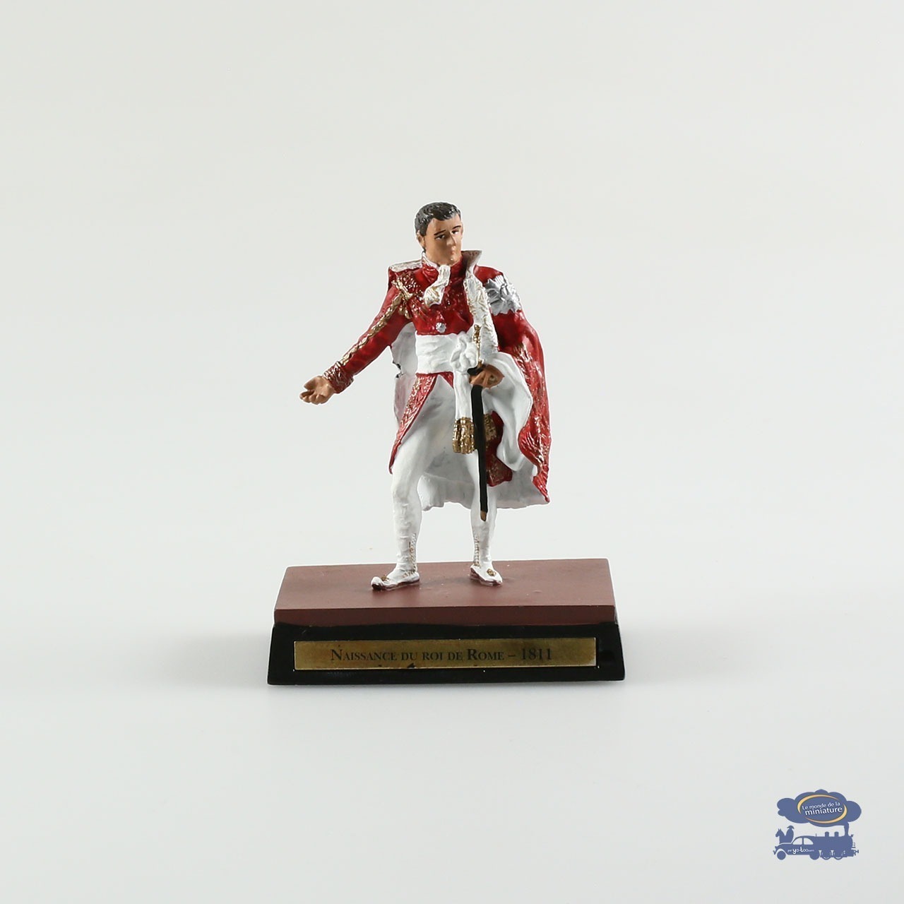 Napoléon présentant le Roi de Rome, 1811, Figurine en métal 1/32 - AKILON