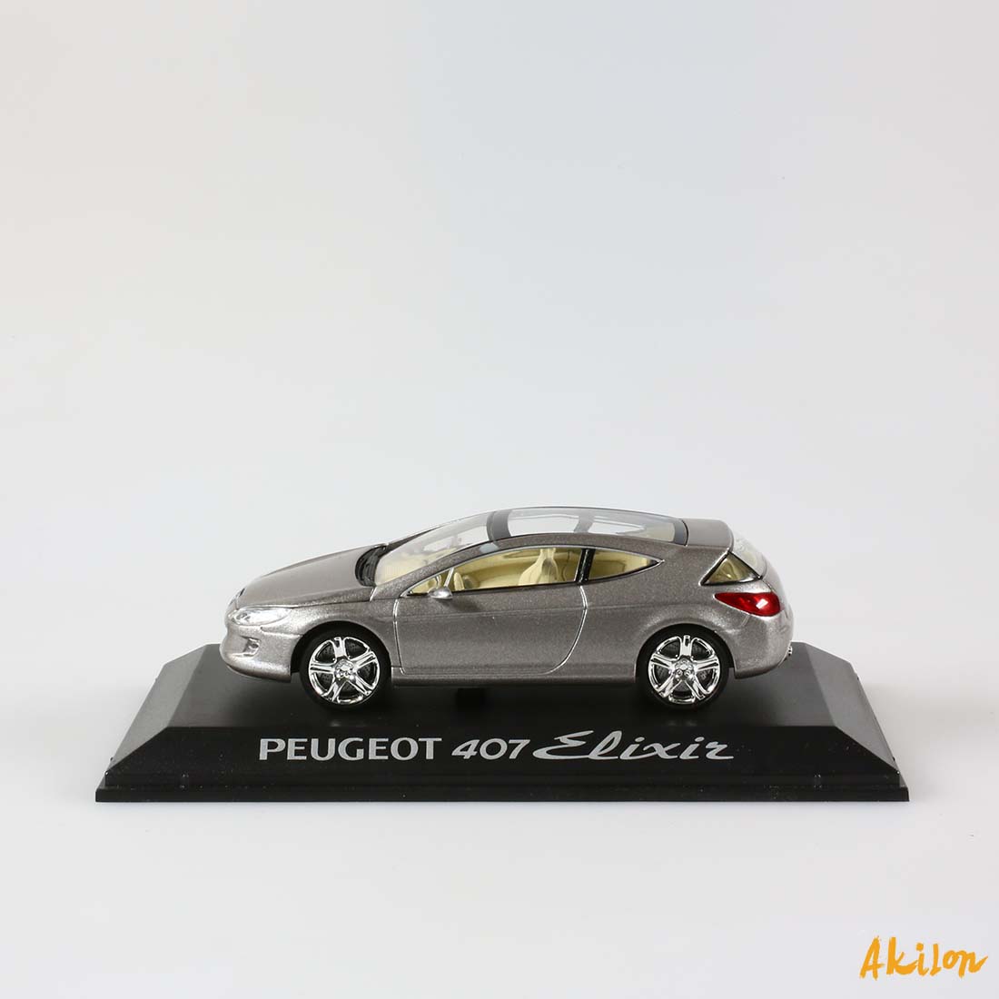 Peugeot, Concept car 407 Elixir, Voiture miniature 1/43 - AKILON