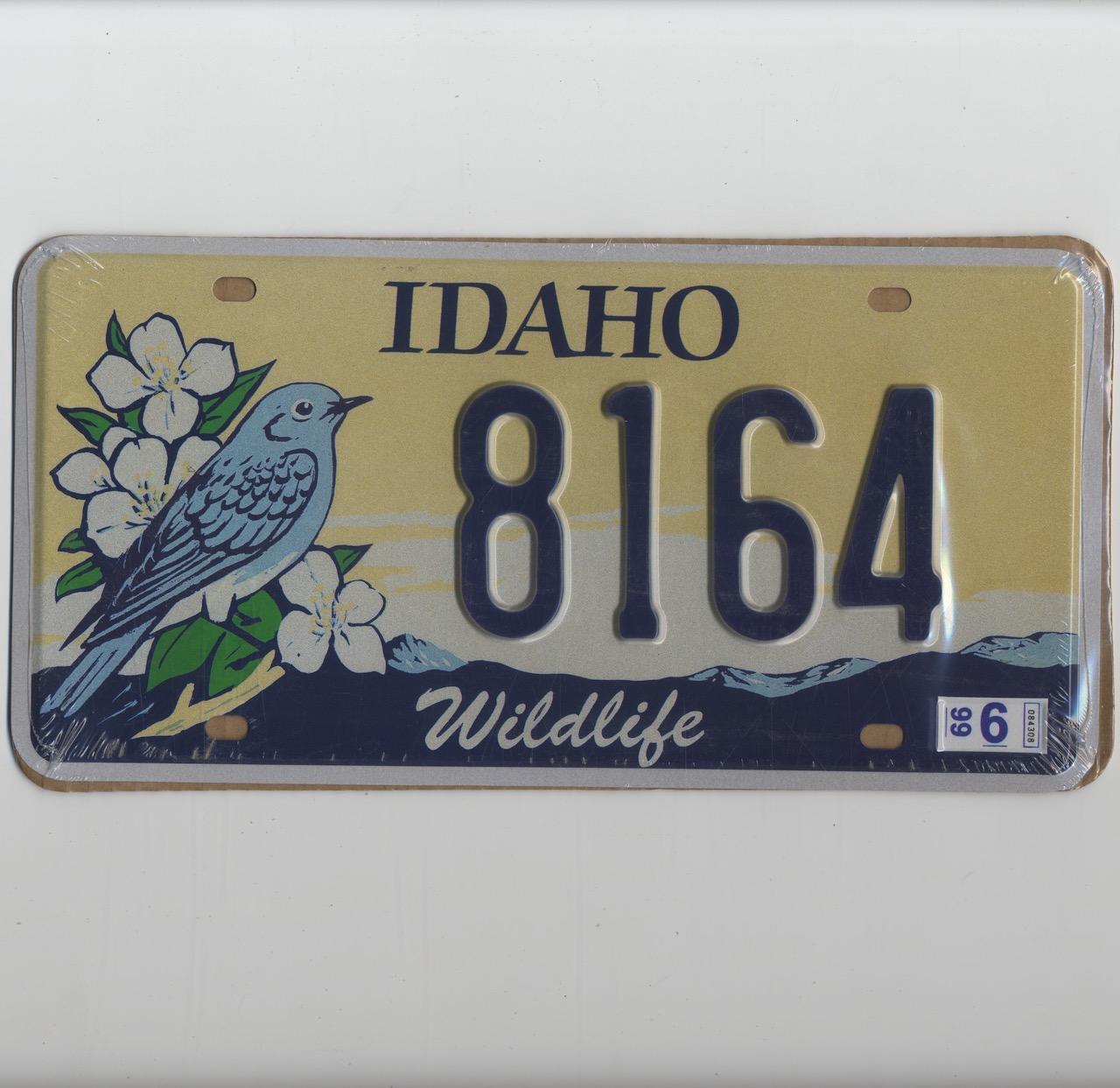 Plaque d'immatriculation américaine, IDAHO Wildlife - AKILON