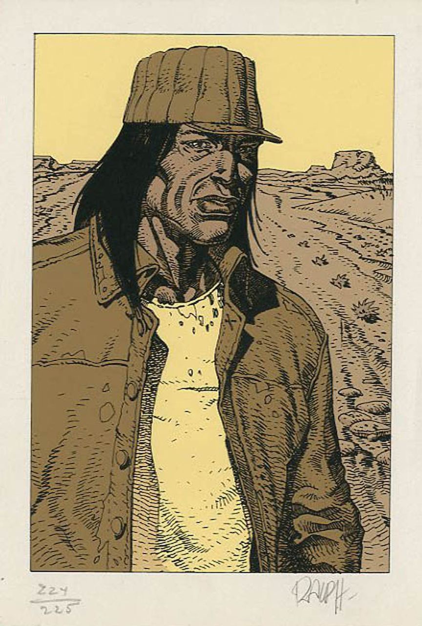 Ralf Meyer, Berceuse Assassine, Ex-libris sérigraphié signé, Dillon ...