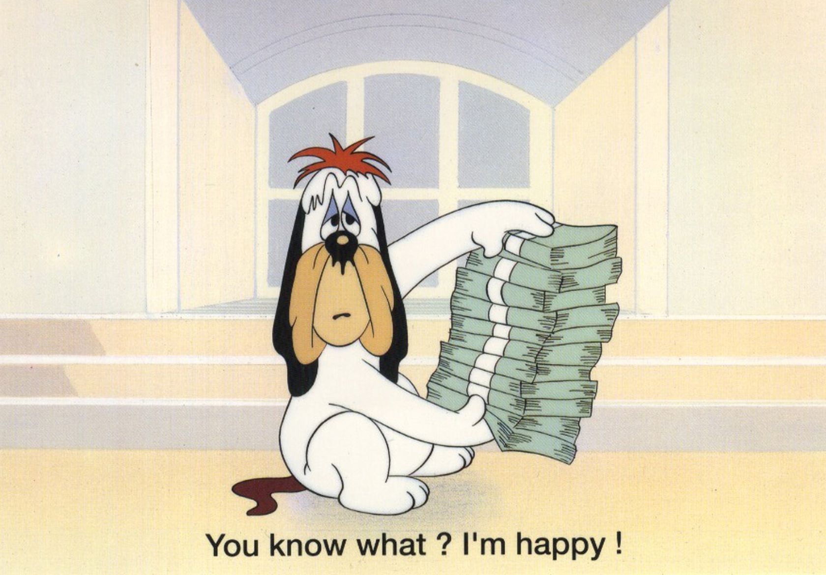 Tex Avery : Carte Postale : You know what? I'm Happy ! - AKILON