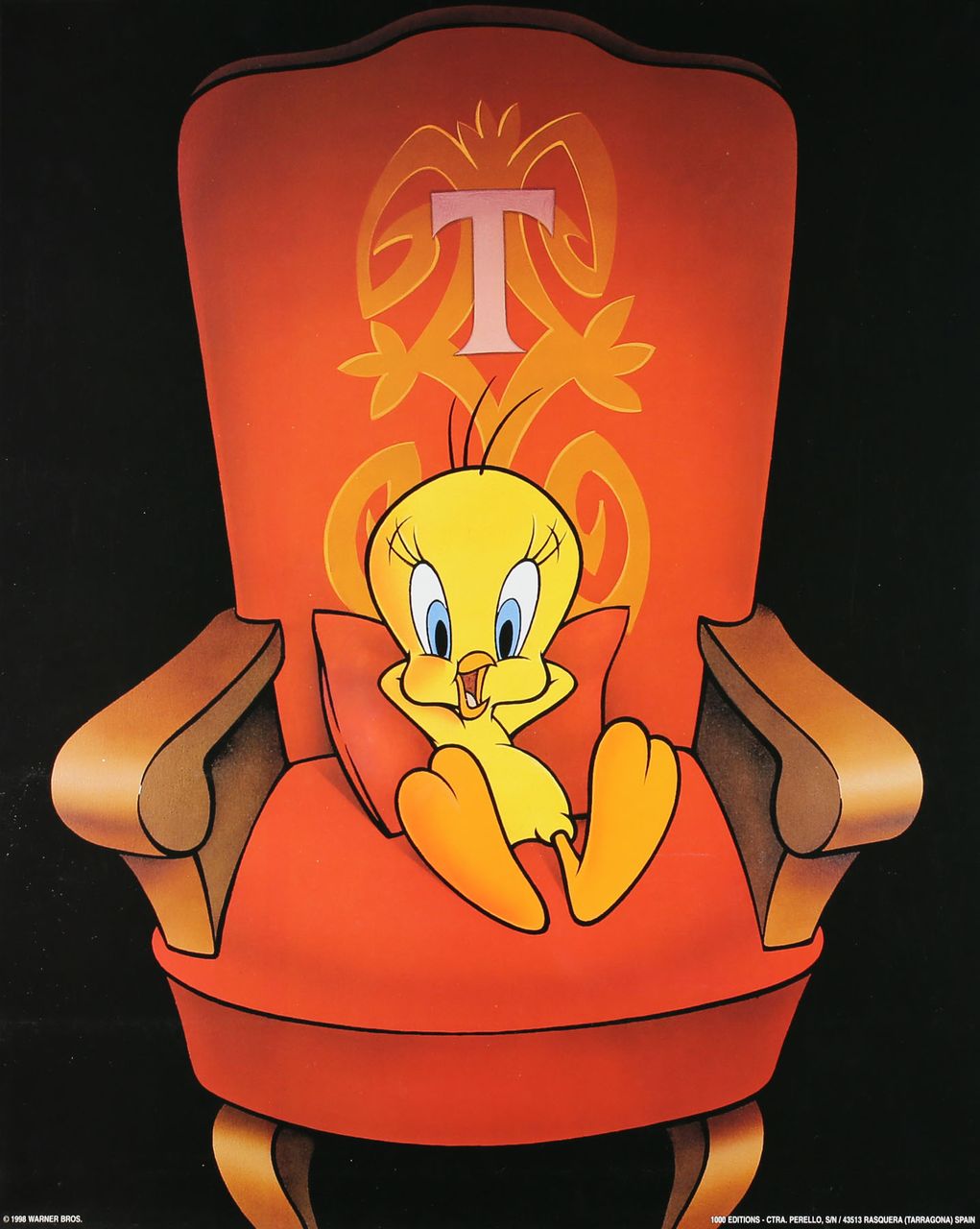 Titi, Affiche offset, Roi 40X50 cm - AKILON