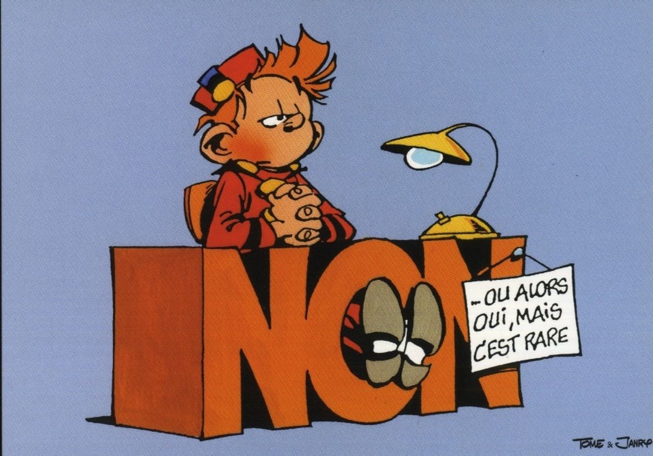 Tome et Janry, Spirou et Fantasio, Assortiment de 24 cartes postales ...