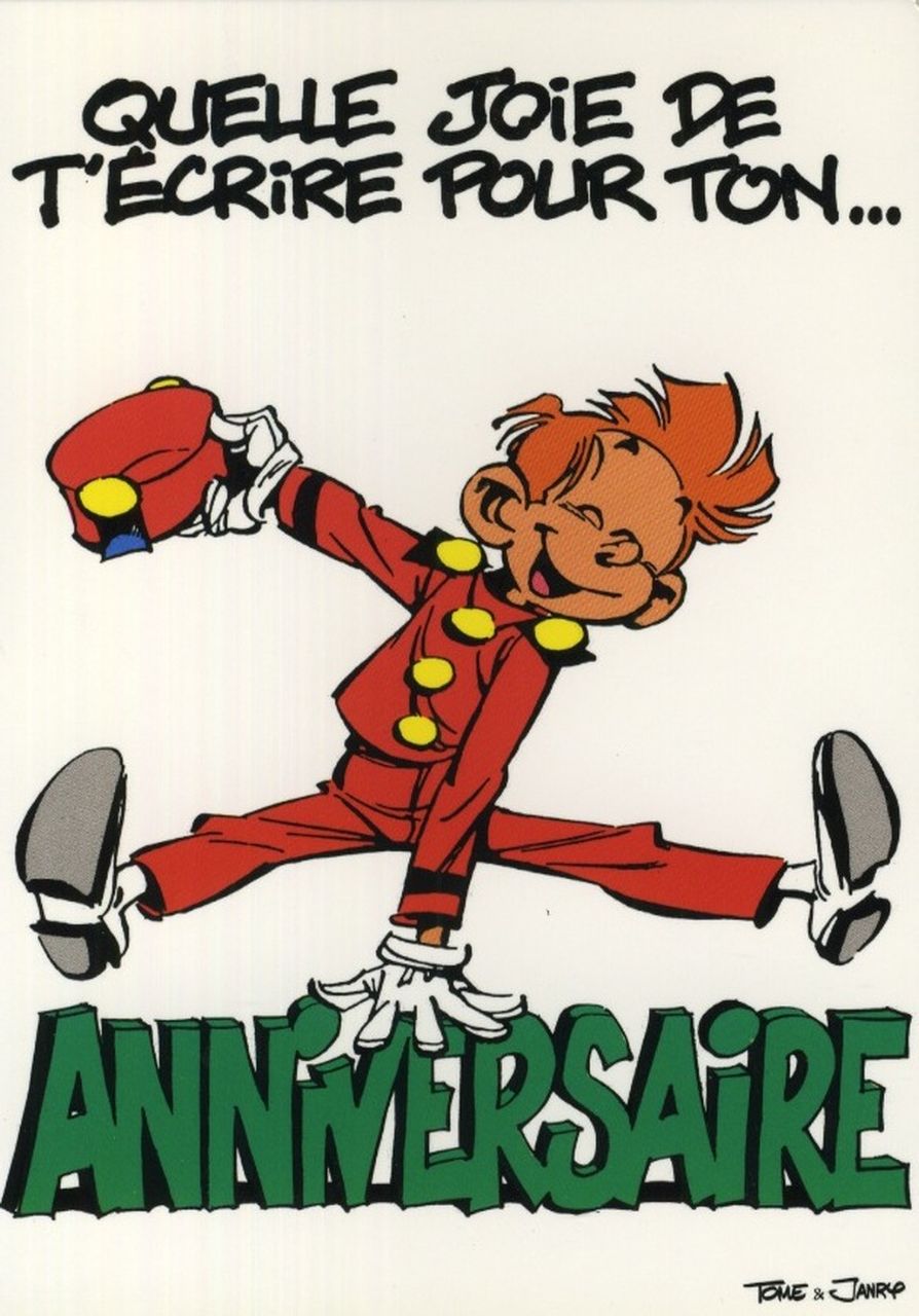 Tome et Janry, Spirou et Fantasio, Assortiment de 24 cartes postales ...