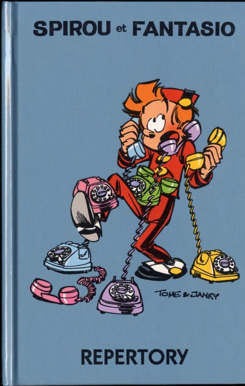 Tome et Janry, Spirou et Fantasio, Carnet d' adresse, version Bleue ...