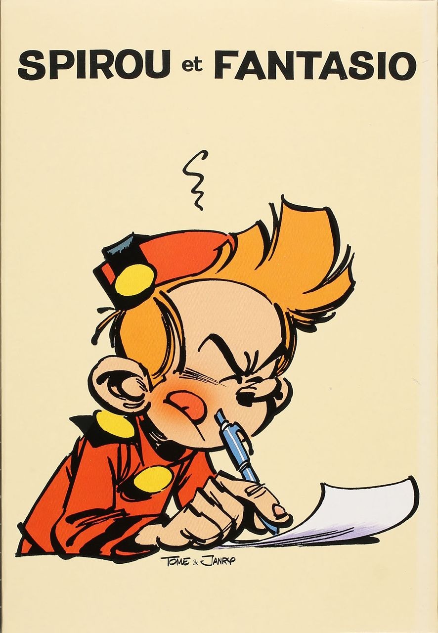 Tome et Janry, Spirou et Fantasio, Papier à lettres + enveloppes Spirou ...