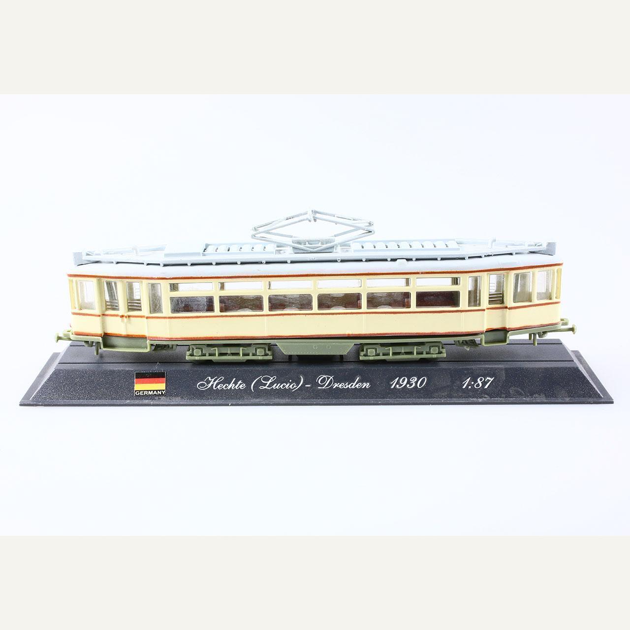 Tramway, Hechte (Lucio), Dresden, Allemagne, 1930, Tram miniature 1/87 ...