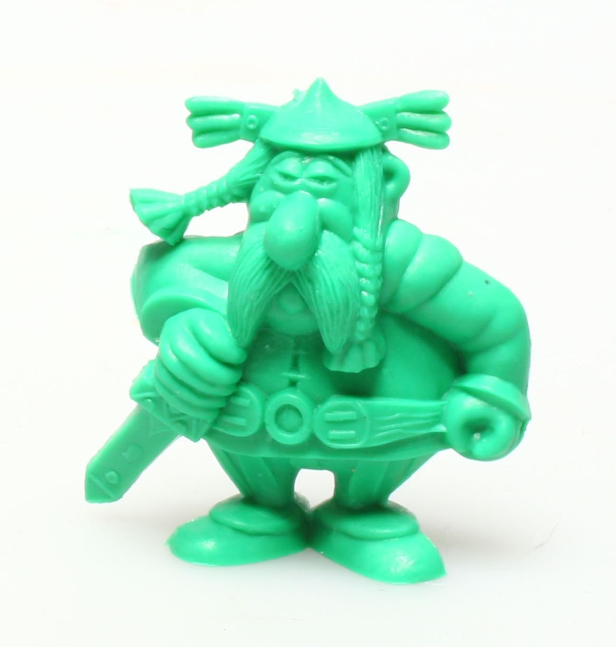 Uderzo, Astérix et obélix, Mini figurine en pvc, Abraracourcix (vert ...