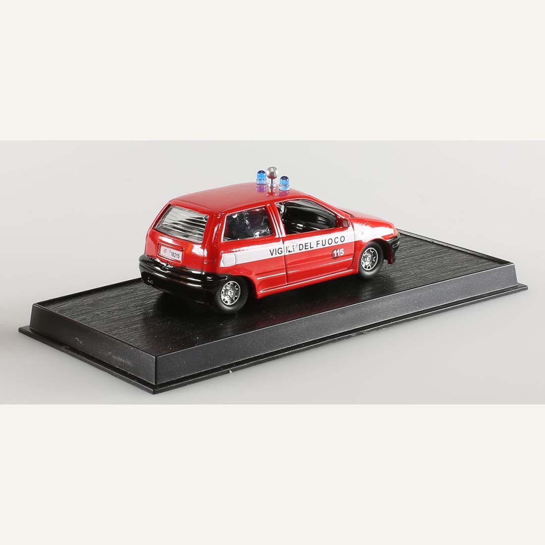 Véhicule Pompier miniature, Fiat Punto, Vigili del Fuoco, 1995, 1/43 ...