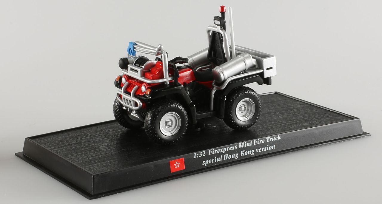 Véhicule pompier miniature, Mini Fire Truck, Firexpress, Quad Spécial ...