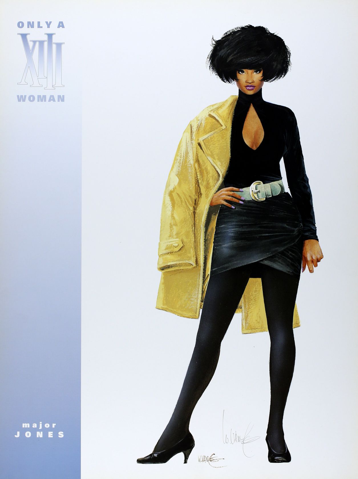 XIII Affiche offset signée Major Jones - AKILON