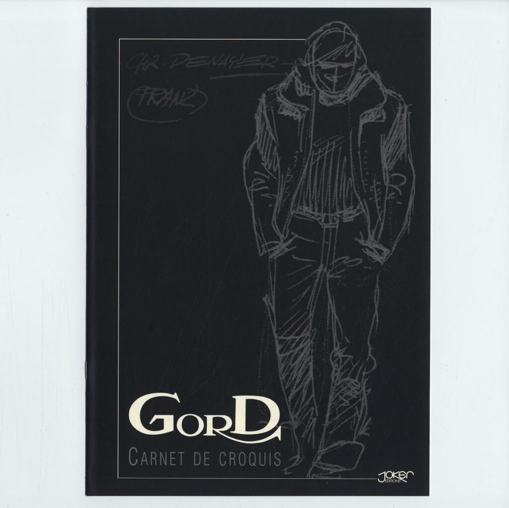 Denayer, Gord, Carnet de croquis signé, La saga Gord - AKILON